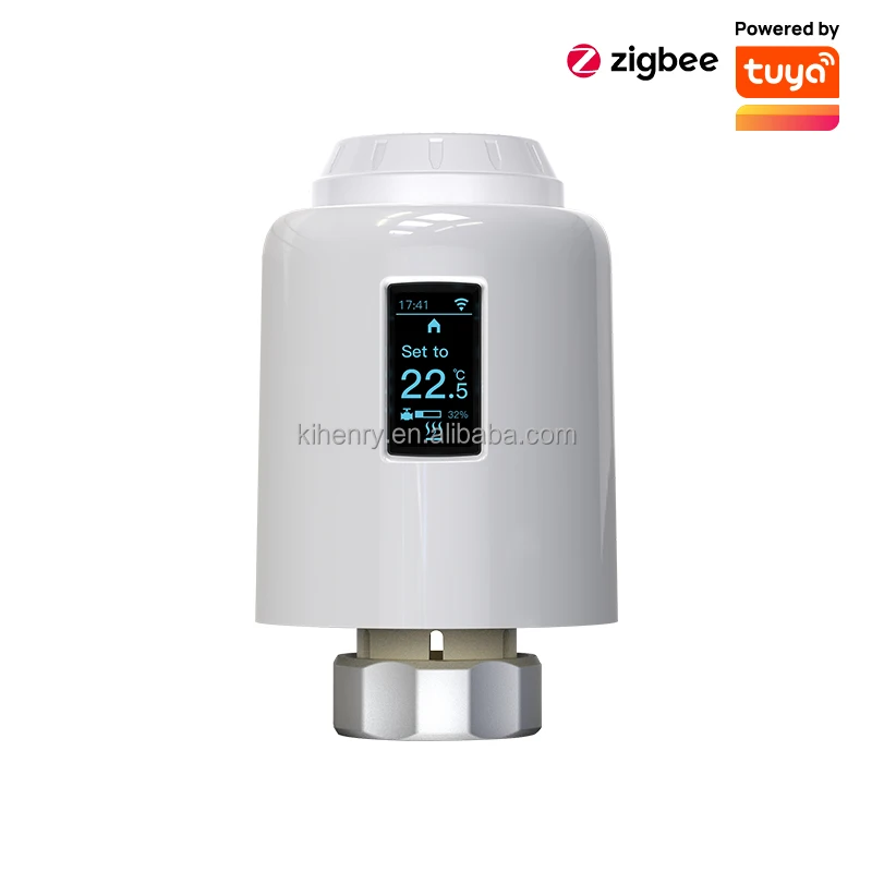 Trv Ultra-low Power Smart Oled Display Thermostatic Radiator Valve ...