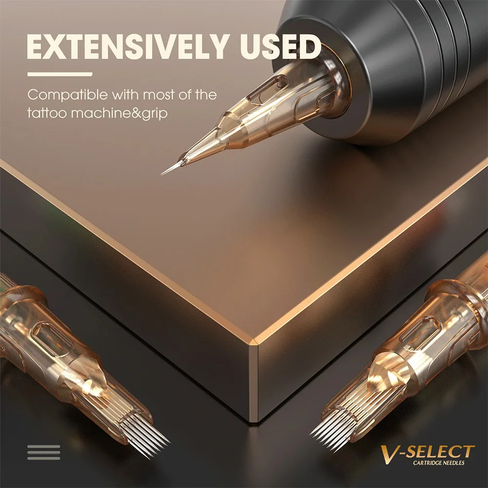 EZ V Select RL Tattoo Needles - Precision & Safety