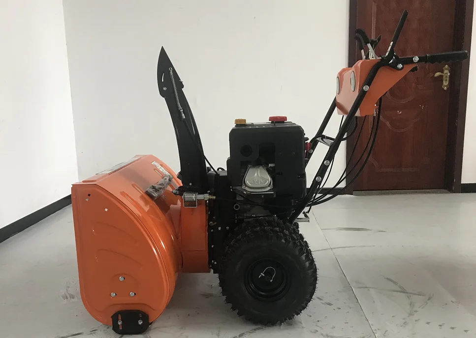 Loncin Engine 6.5hp Electric Start Snow Thrower Gasoline Snow Blower ...