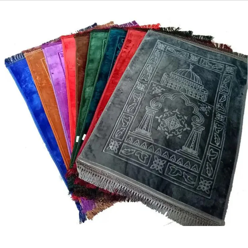 Islamic Prayer Mat Thick Muslim Prayer Mat 100% Pure Ramadan Modern ...