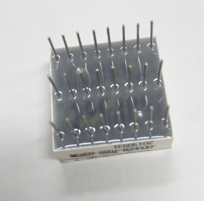 Bi-color Small Led matrix 1.9mm Red and Green 8x8 Led Dot matrix ...