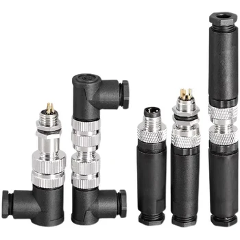 M8 Aviation Plug Connector Sensor 3p4p Proximity Switch Connection Wire ...