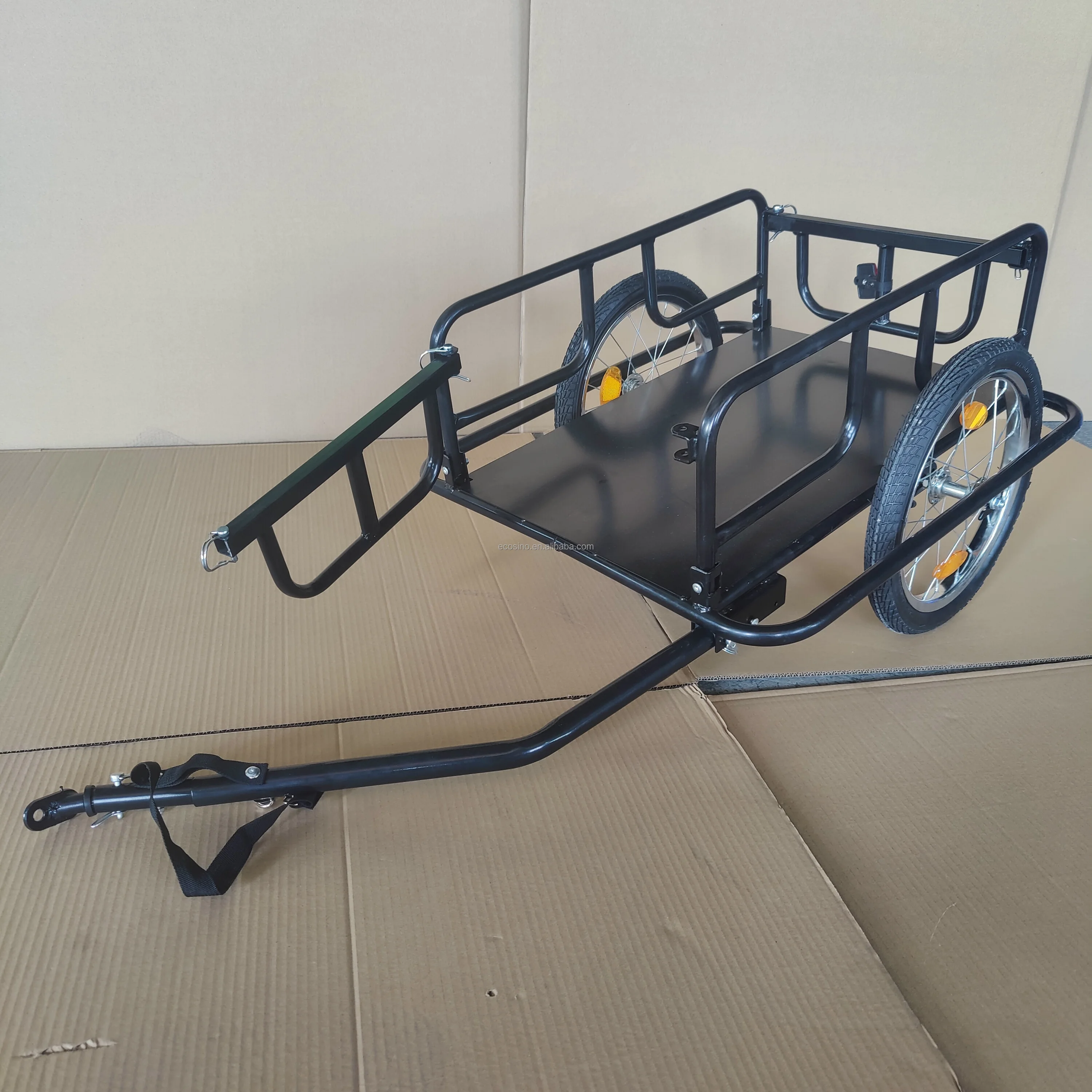 Bicycle Cargo Trailer Tow Bike Cycle Cargo Trailer Load Transport ...