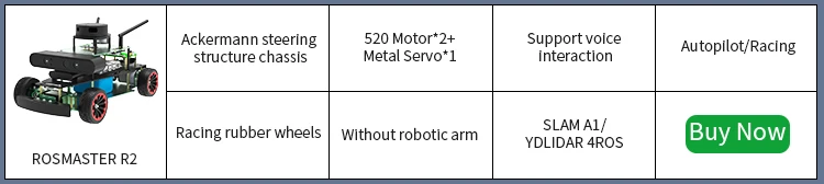 Rosmaster R2 Ros Robot With Ackermann Structure Supports Ros Ros2 ...