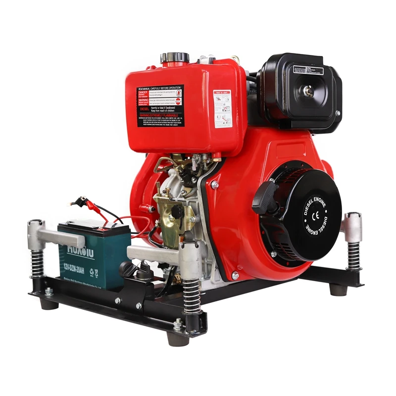 13hp Diesel Engine Portable Fire Fighting Water Pump