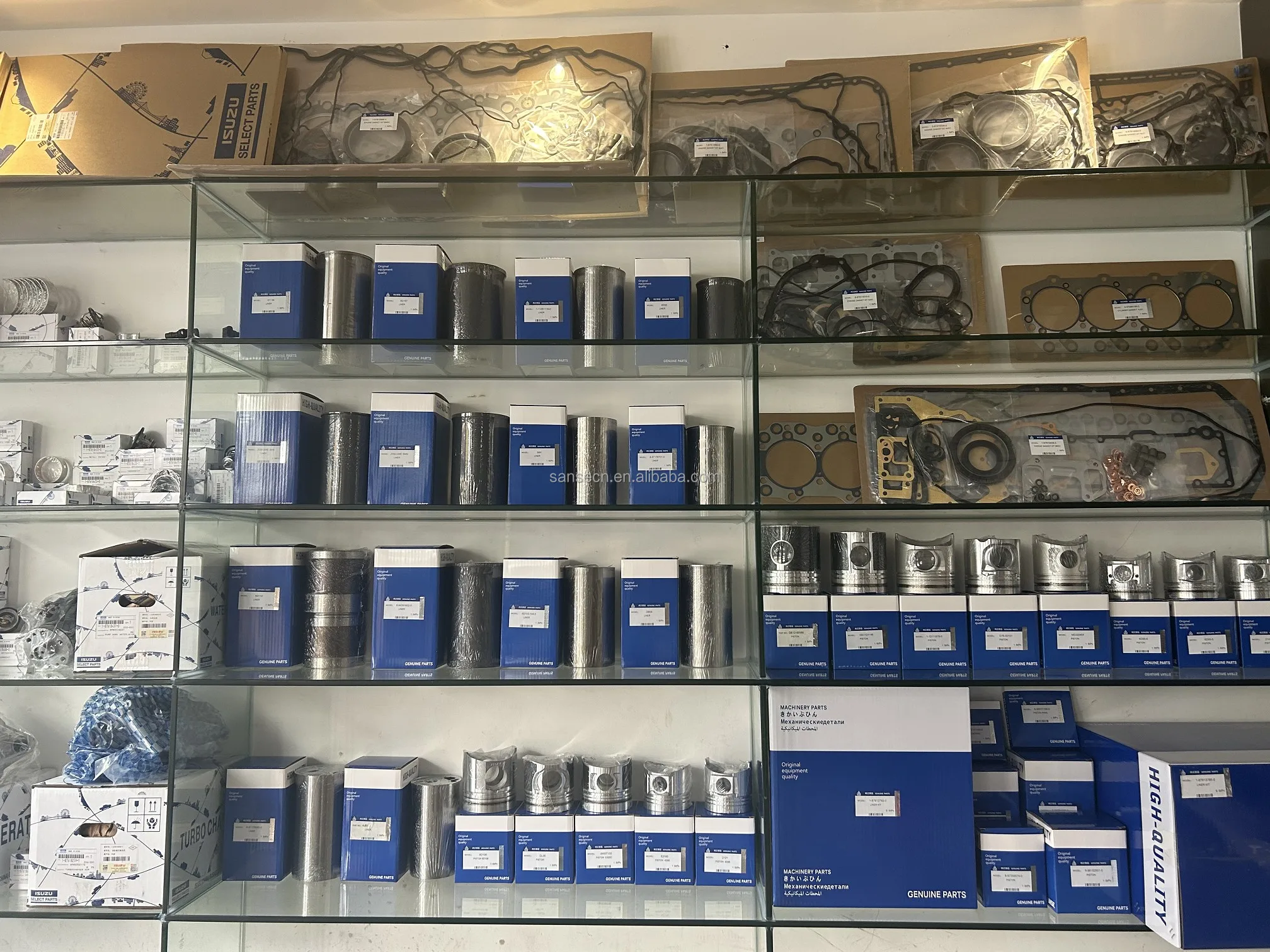 PD6 Diesel Engine Cylinder Liner Piston Rings Rebuild Kit