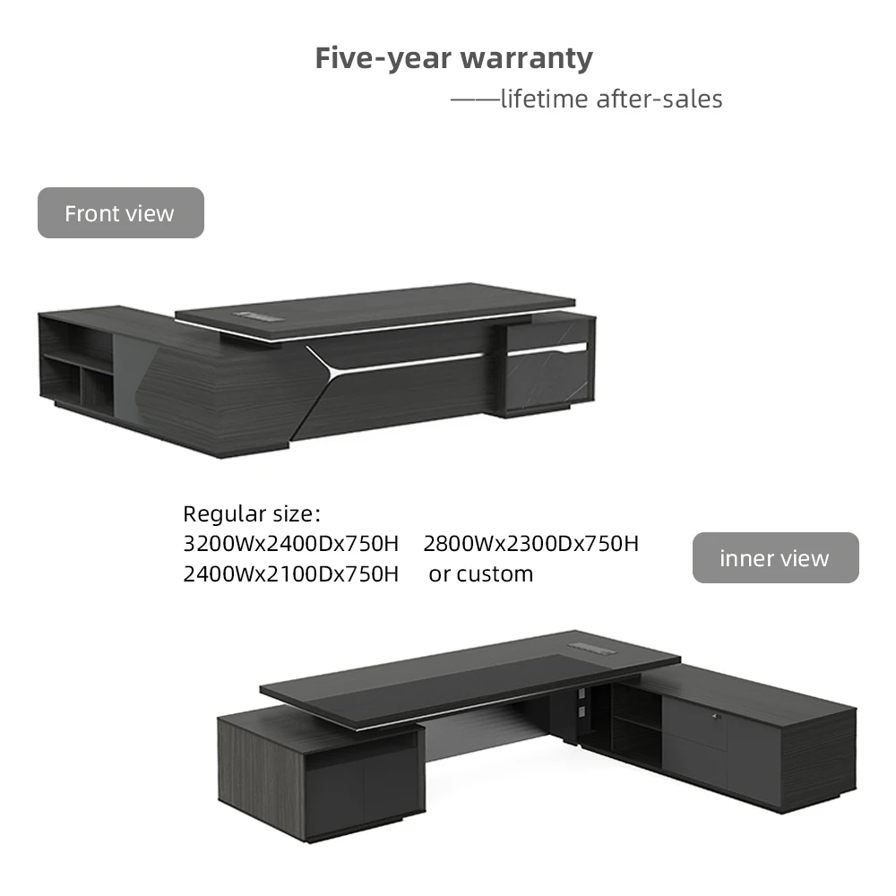 Luxury Office Table with Chairs - Perfect for Executive