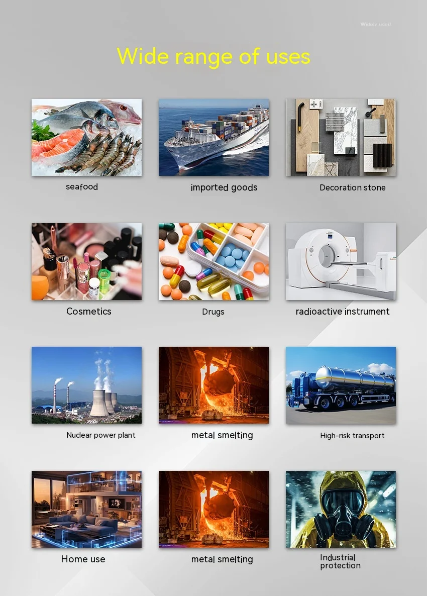 Hand Held Nuclear Electric Geiger Counter Nuclear Radiation ...