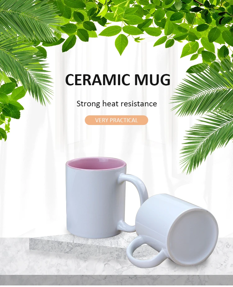 Custom Printing Ceramic Cups - Sublimation Blank Mugs