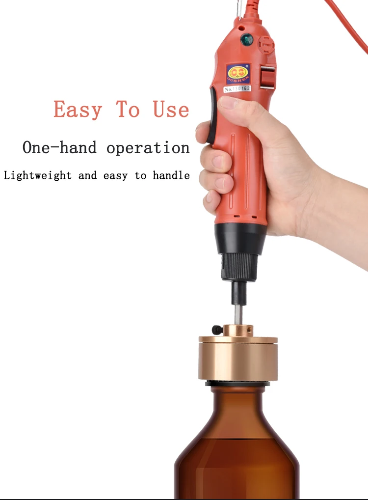 Screw Cap Bottle Capper - Efficient Manual Capping Machine