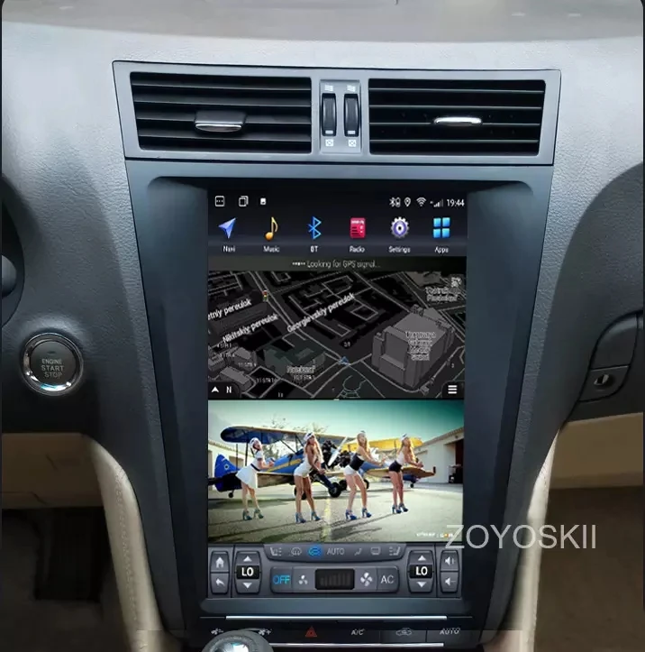 For Lexus Gs Gs300 Gs350 Gs400 Gs430 Gs460 Android 12.8''vertical Tesla ...