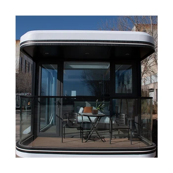 Modern Outdoor Sleeping Pod Space Capsule Hotel Home Cabin House Luxury ...
