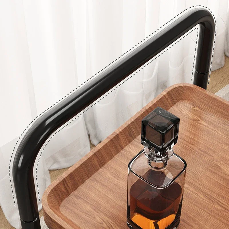 Versatile Movable Side Table - Stylish Storage Solution
