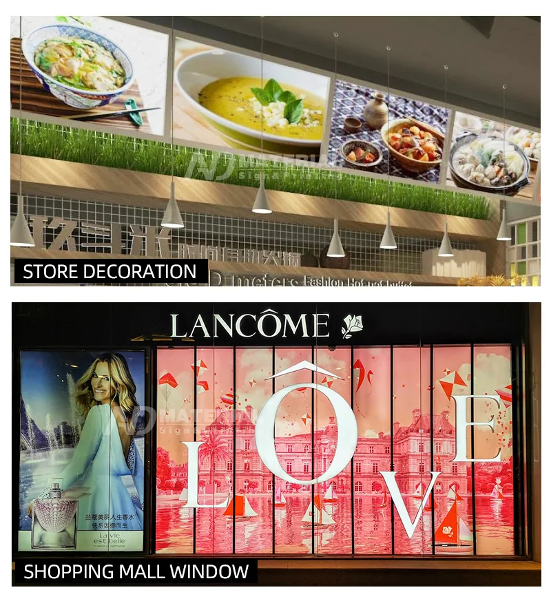 Glossy Matt White Eco Solvent Printing PVC Vinyl Sticker