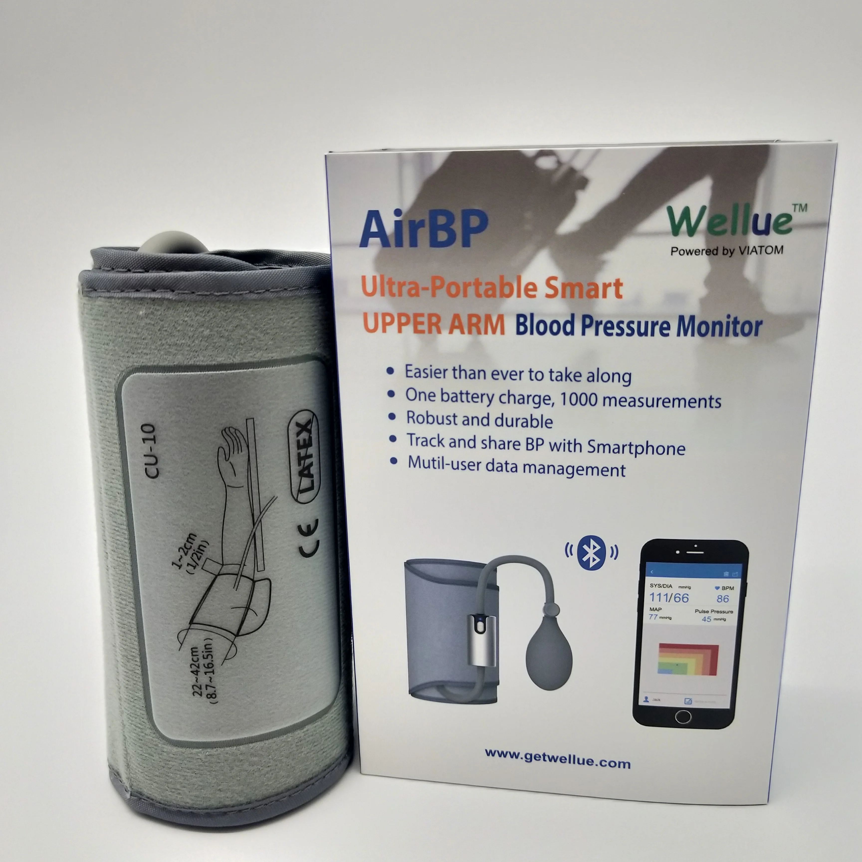 Wellue Airbp Digital Sphygmomanometer Medical Household High Blood ...