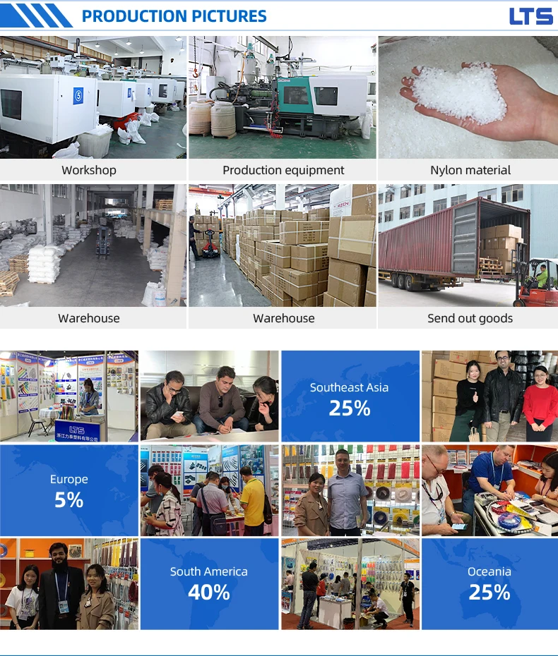Durable Nylon66 Cable Ties - Self-Locking & Fire Retardant