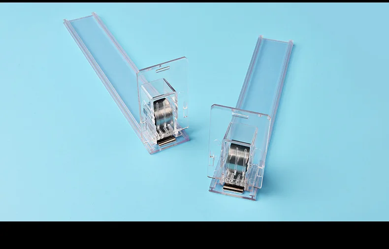 18mm PVC Adjustable Wide Guide Rail Automatic Supermarket Pusher ...