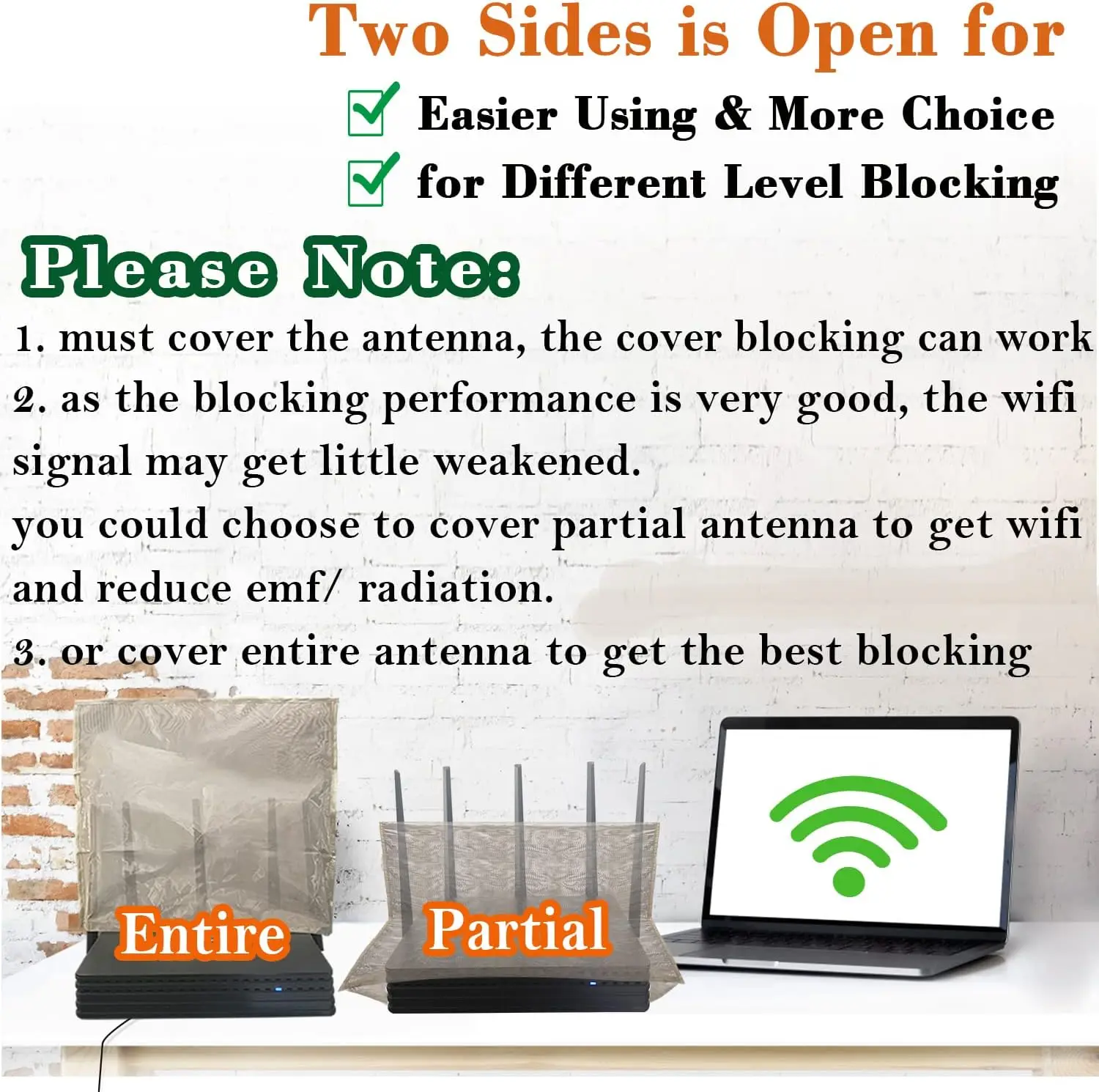 Wifi Router Eco-friendly Metal Radiation Shielding Cover For Home Use ...