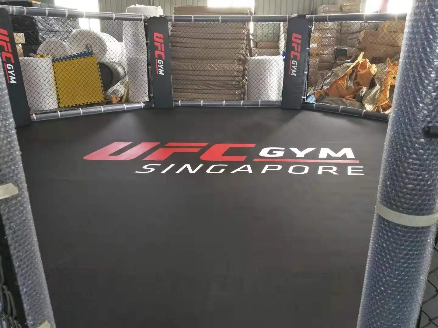 MMA Cage Octagon Floor - Ideal for Training and Fights