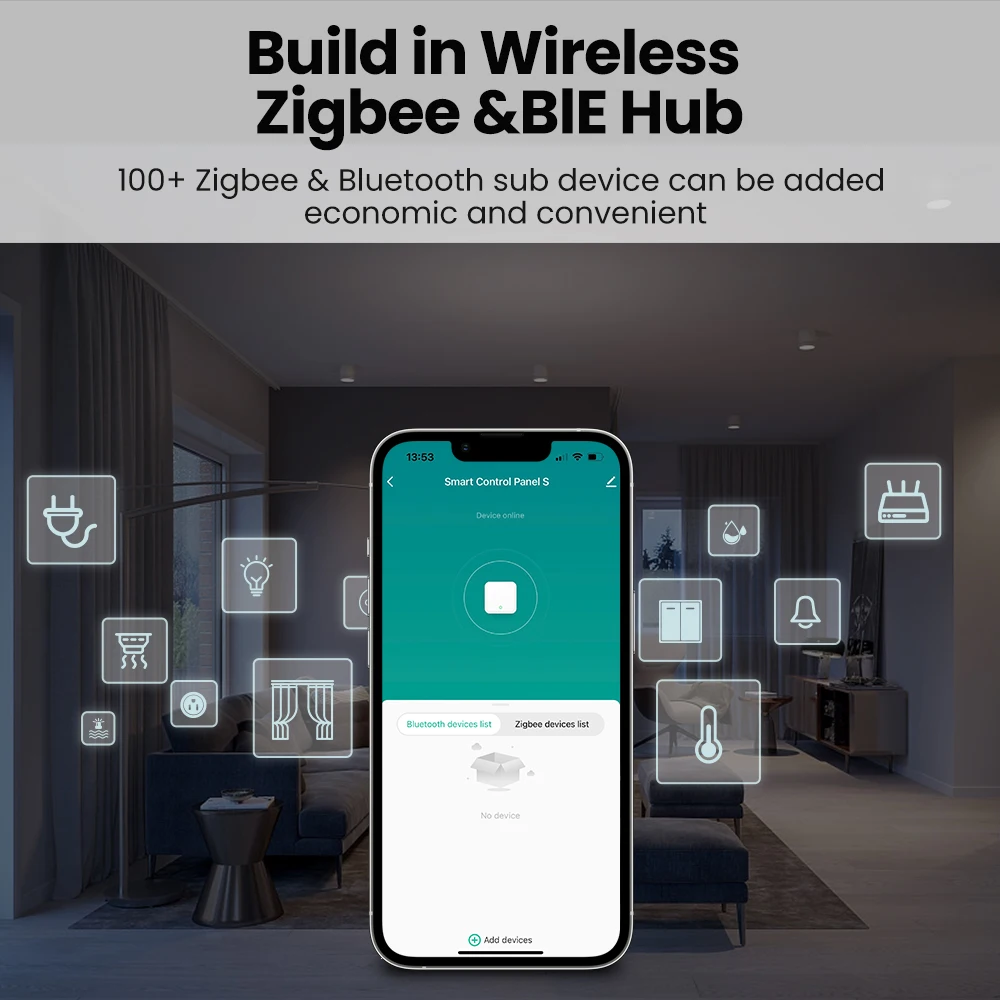 Tuya Homes Smart Home Panel - Control Your Home Efficiently