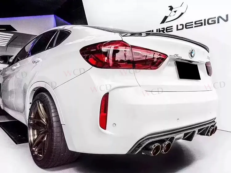 Carbon Fiber RKP Style Rear Diffuser for BMW F86 X6M F85 X5M Rear ...