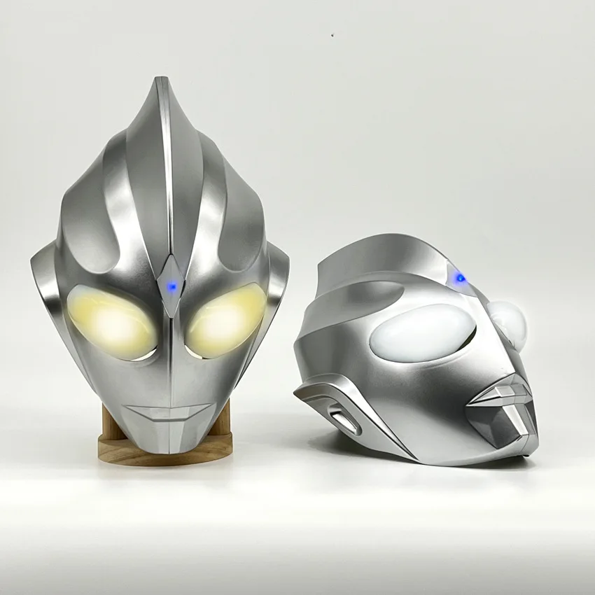 Ultraman Cosplay Latex Mask Helmet Film Props Anime Performance Horror ...