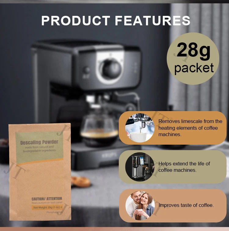 All Natural Descaling Remover Limescale For Espresso Machine Coffee ...