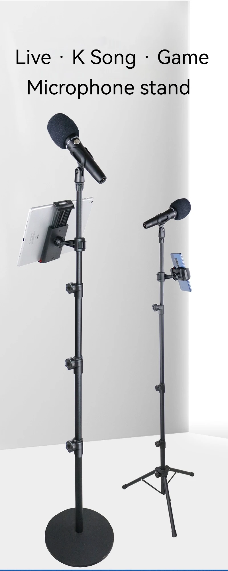 Microphone Floor Stand Podcast Stands Mike - Buy Microphone Floor Stand ...
