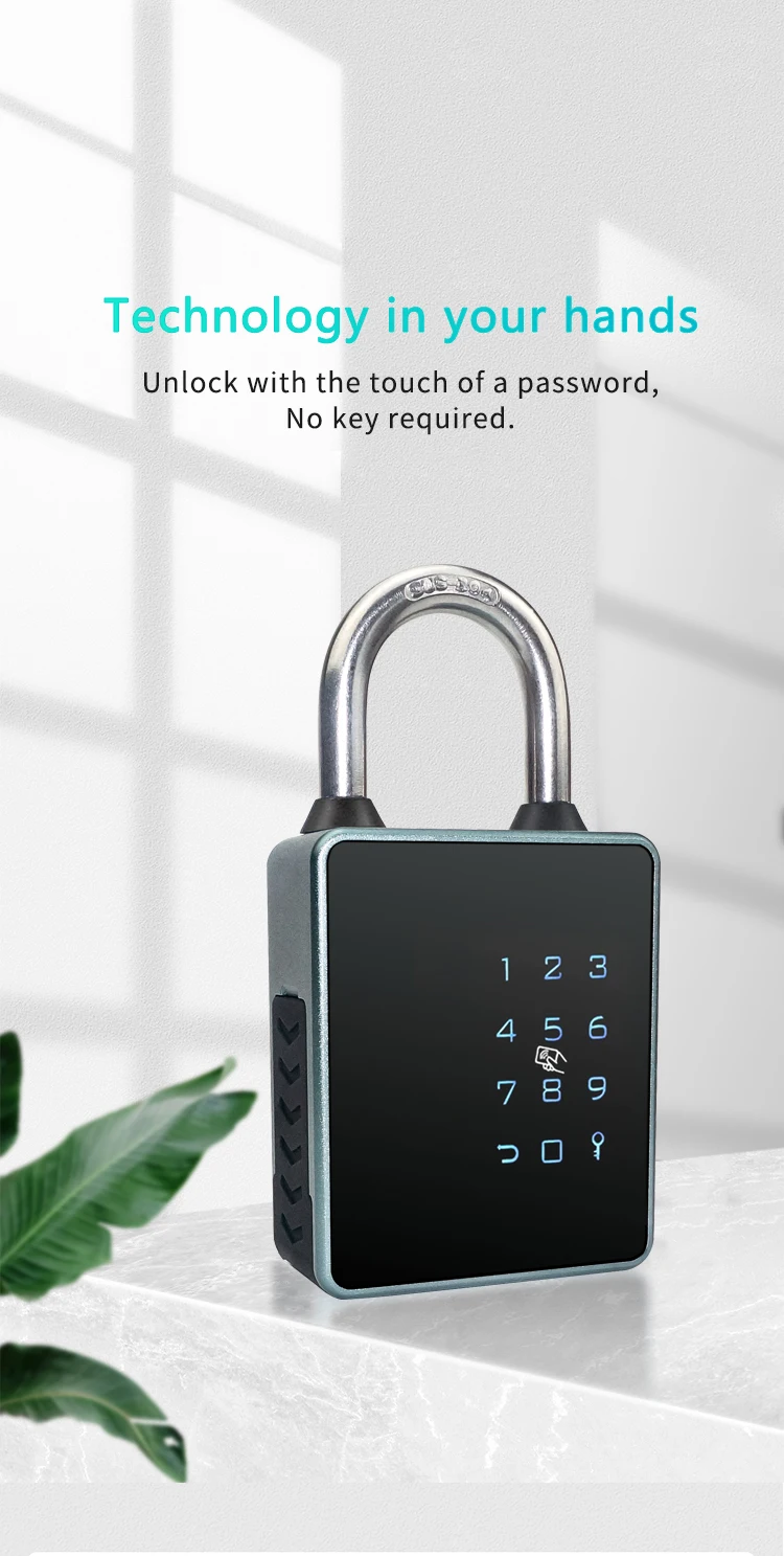 Top Selling Tuya/Tt Lock Smart Biometric Password Padlock New Arrival ...