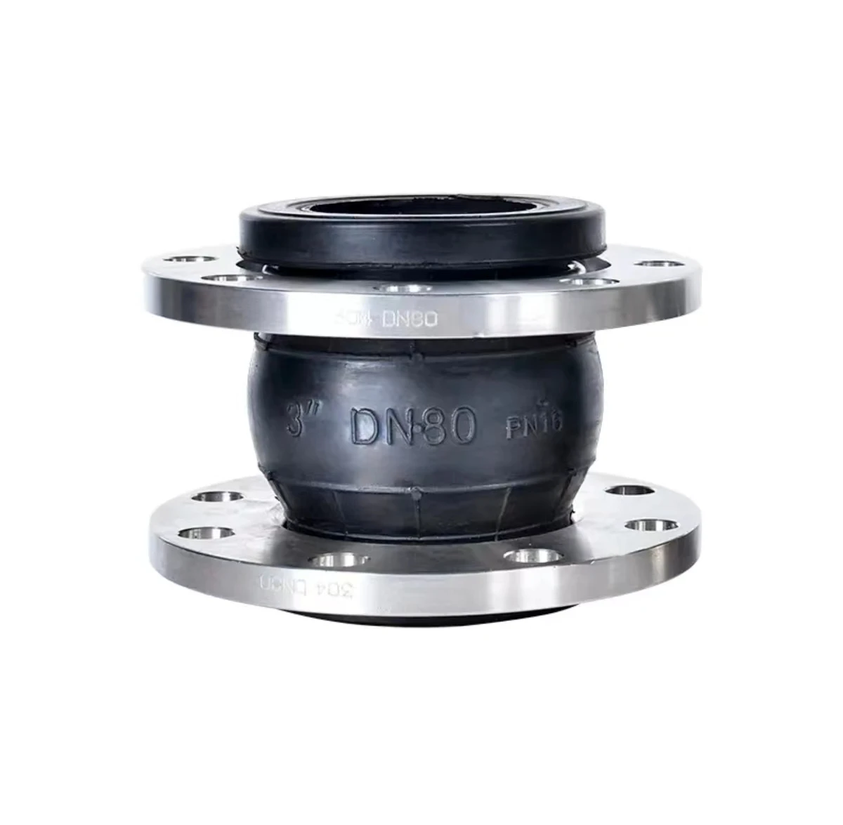 Flange Rubber Expansion Joint Rubber Soft Connection Pipeline ...