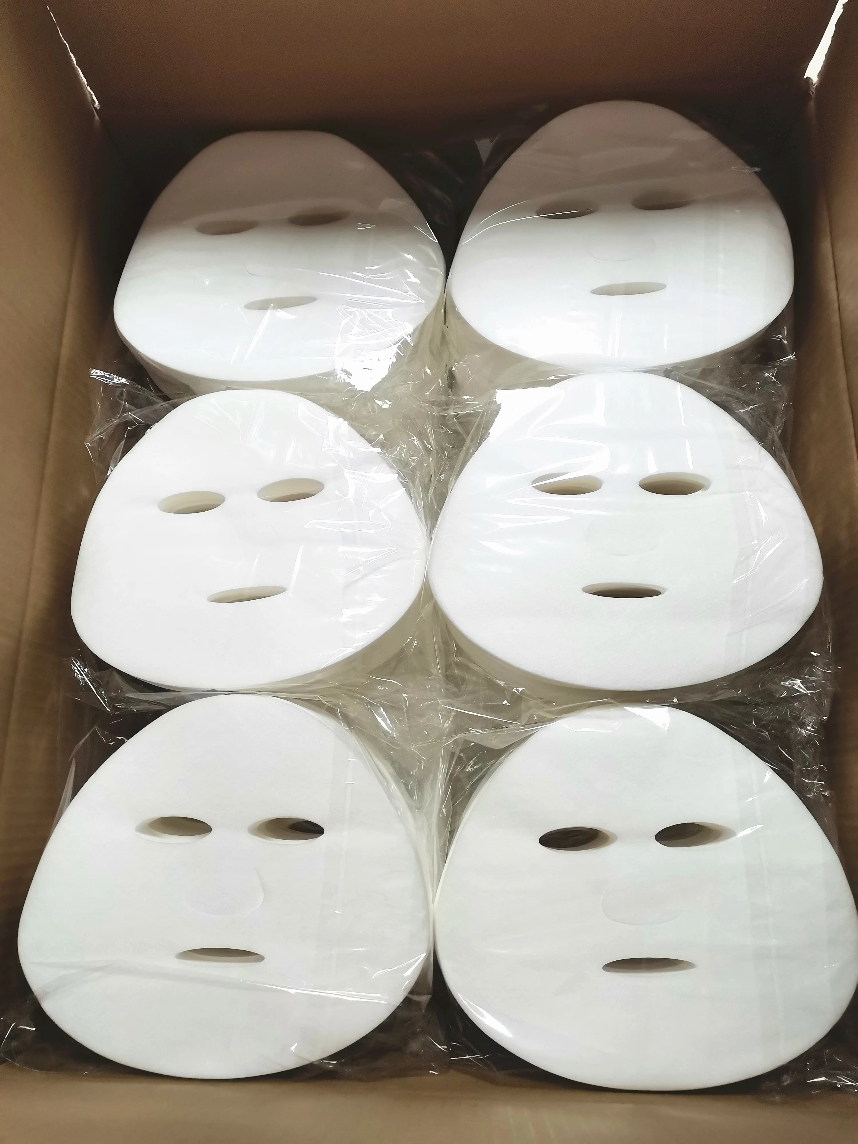 Cotton Facial Mask Paper Spunlace Dry Non Woven Mask Sheet Fabric Mask ...