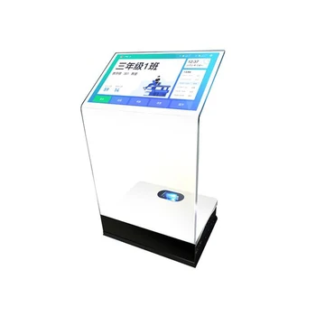Lcd Transparent Touch Crystal Podium Conference Room Touch Podium ...