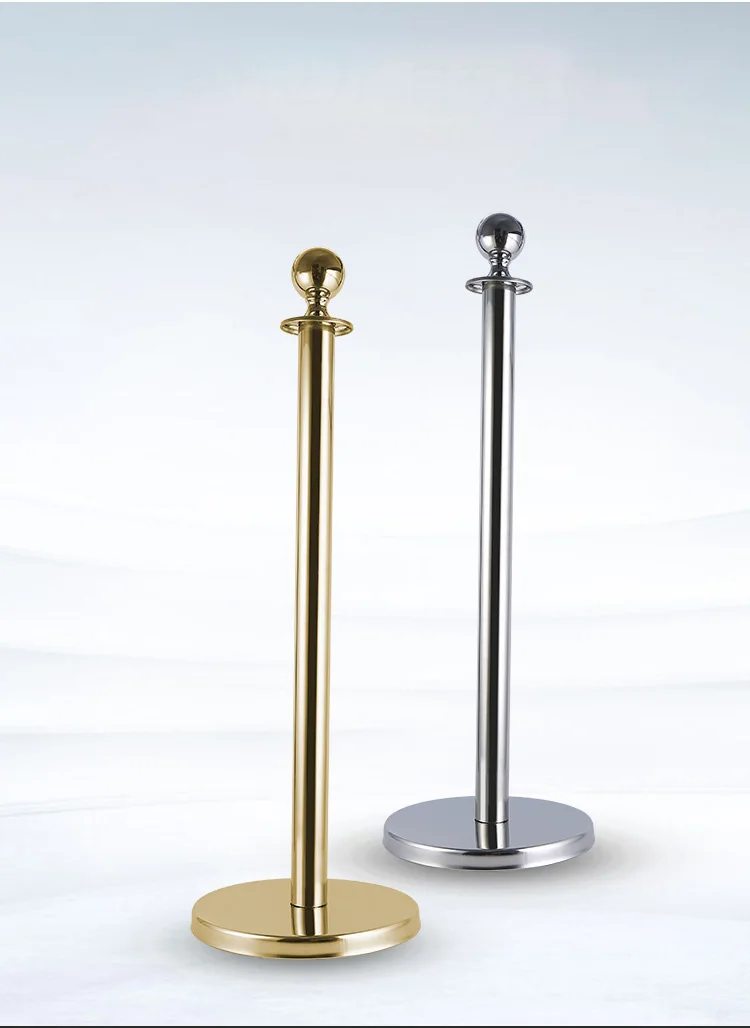 Factory Sales Directly Stainless Steel Post Pole And Rope Barrier ...