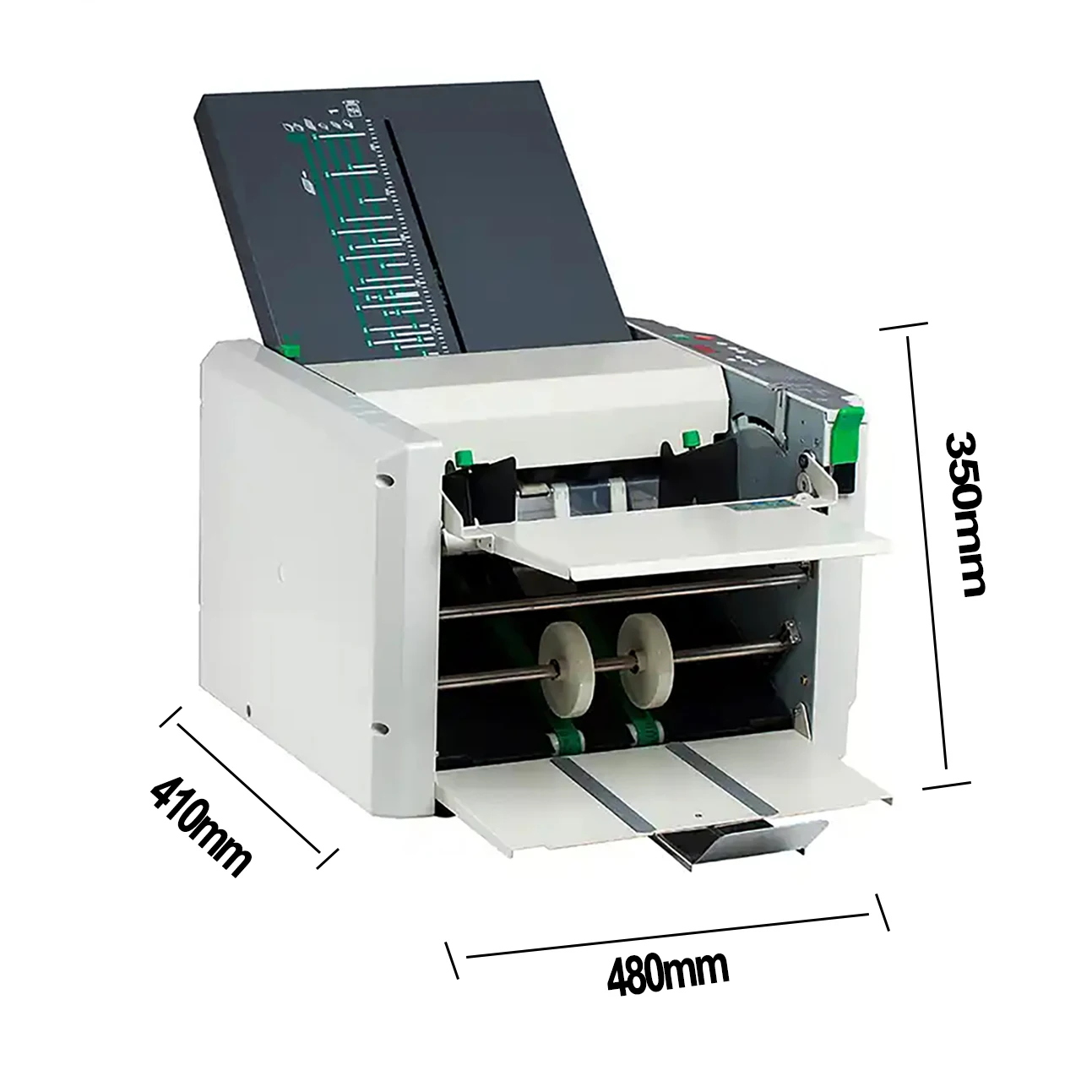 Z-298A A3 A4 Fully Automatic High Speed Electric Paper Folding Machine ...