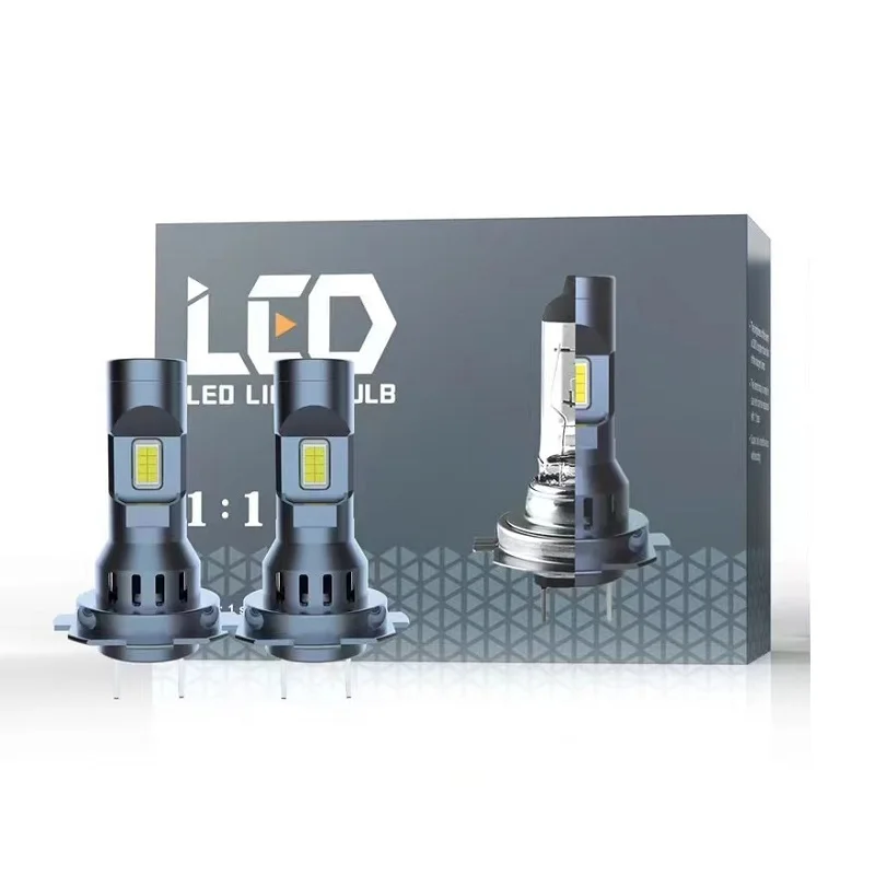 2023 Popular Model 100w 16000lm Super Mini H7 Led Headlight Bulb ...