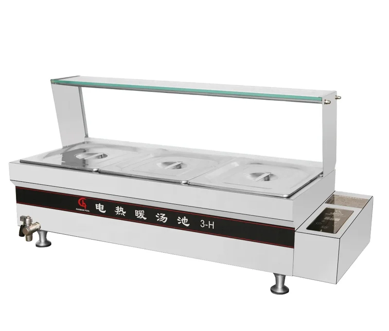 Bain Maries Induction Stainless Steel With Glass Electric Bain Marie ...