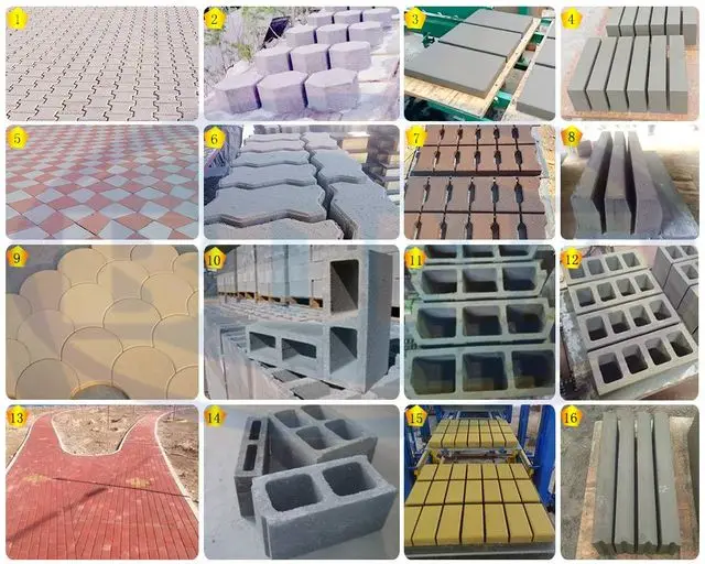 Thailand Smart Manual Interlocking Brick Mold Making Machine