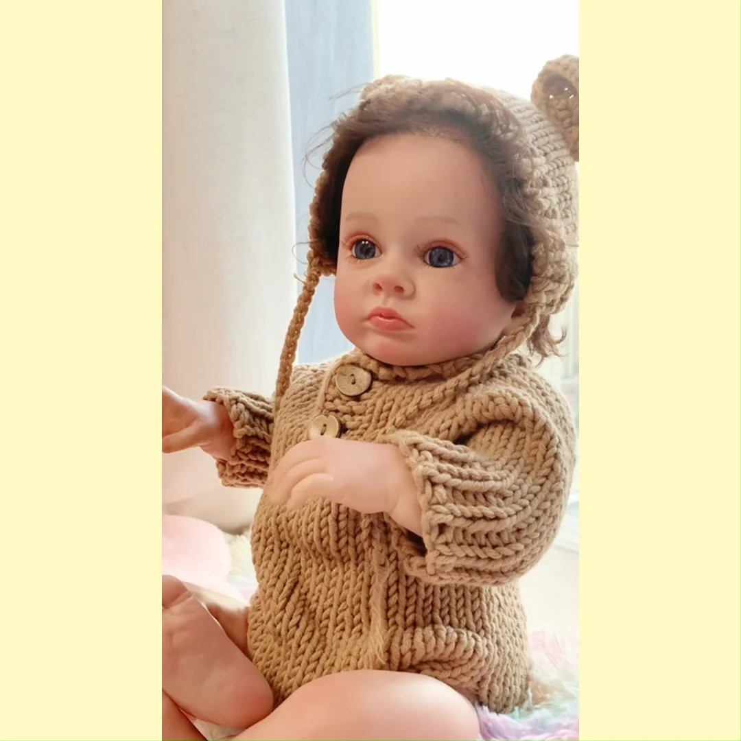 Reborn Com A Boquinha Dele Chupa Bico Full Silicone Reborn Baby Doll ...