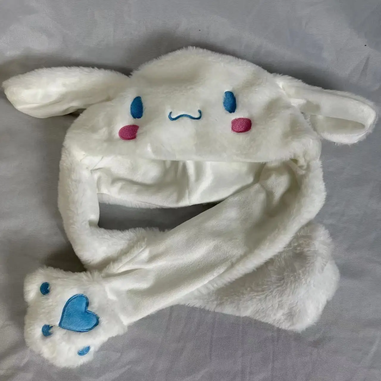 Kawaii Sanrio Hat Cinnamoroll Accessories Cute Plush Hat Keep Warm ...