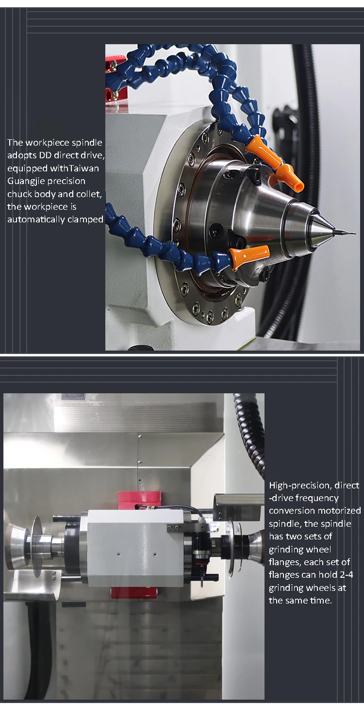High-accuracy Six-Axis CNC Tool Grinder for Precision Tools