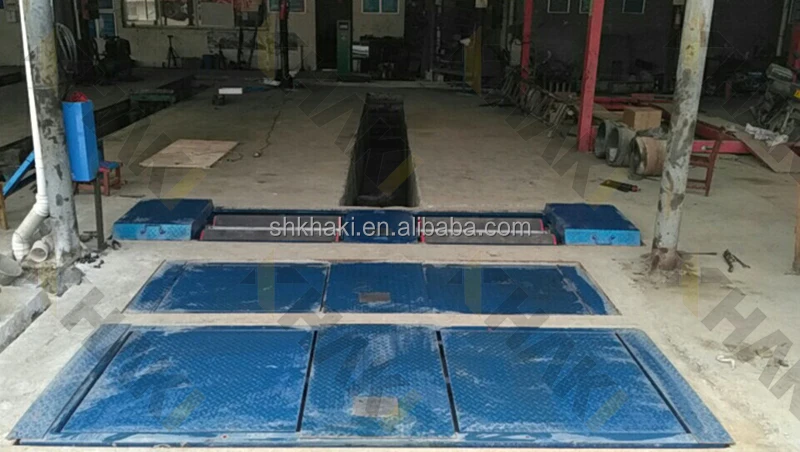 Vehicle Inspection Station Test Line Car Brake / Speedometer Speed ...