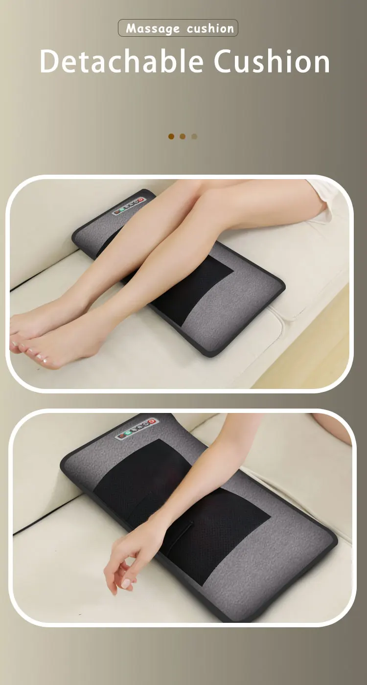 Full Body Vibrating Blood Circulation Back Neck Shoulder Electric Body ...