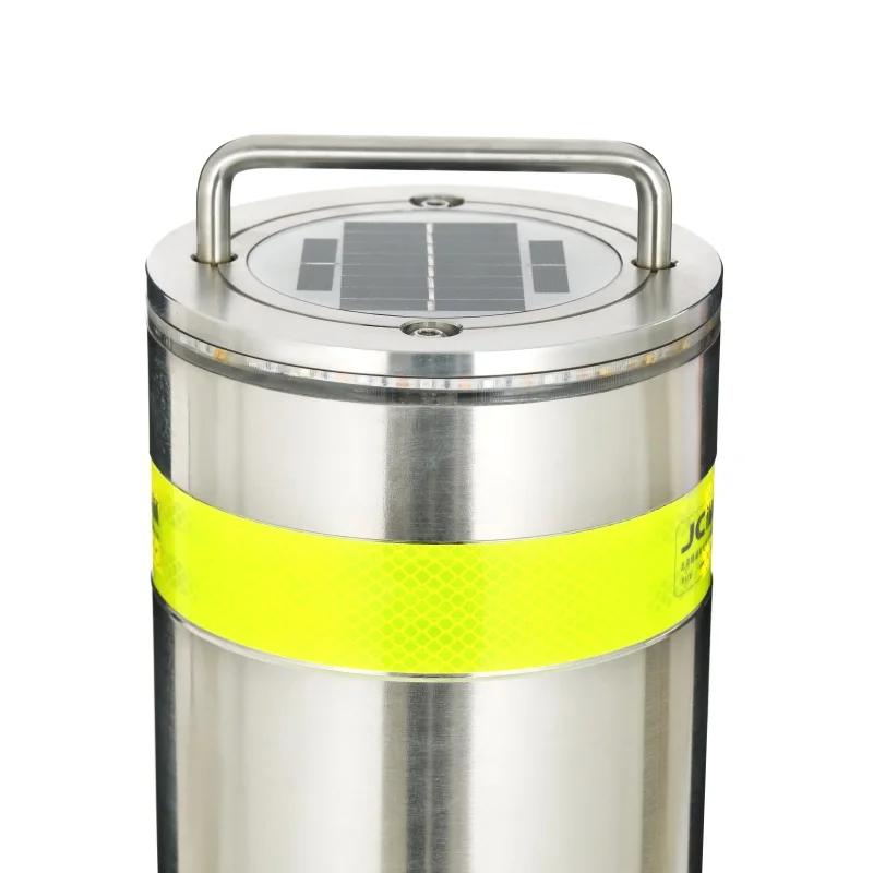 Stainless Steel Solar Light Bollard Solar Bettery Bollard Removable ...