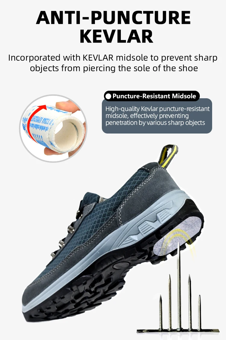 Fh1961 Professional Grade Safety Shoes For Office And Field Work ...