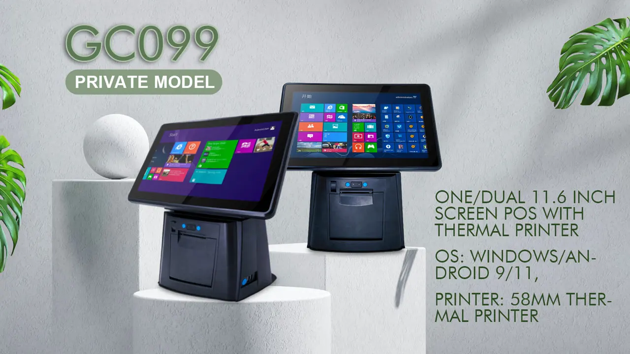 Mini-size Windows Pos Terminal With Built-in Thermal Printer High Cost ...