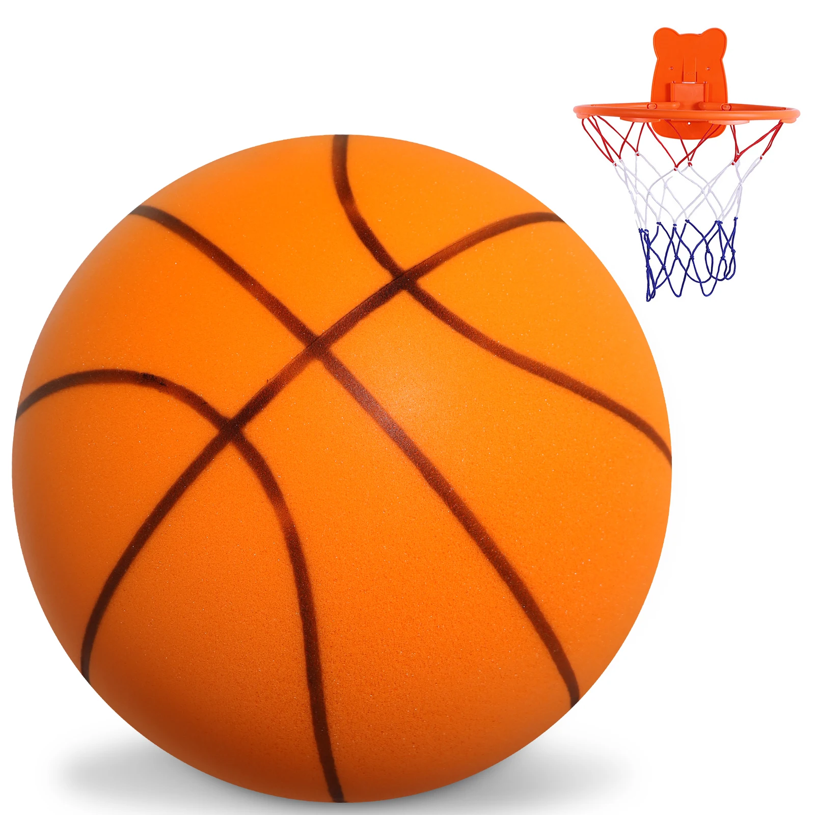 Indoor Silent Ball 9.4inch Soft PU Foam Bouncing Silent Silent Workout ...