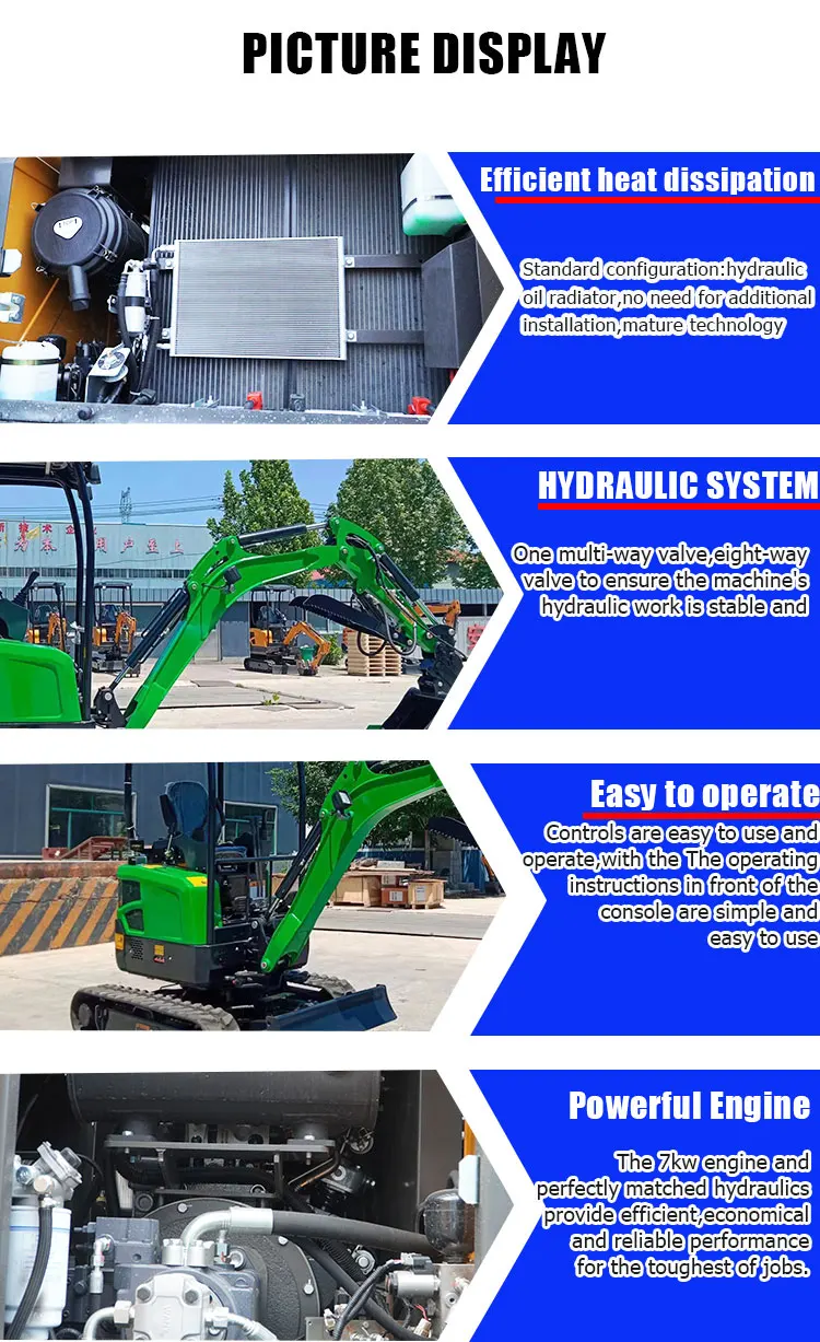 Mini Crawler Excavator Used Kubota Engine Komatsu Crawler Excavator ...