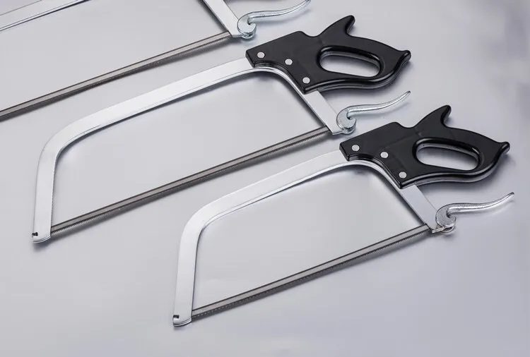 Butcher and Bone Saw with 16 Inch Stainless Steel Blade hand meat saw ...