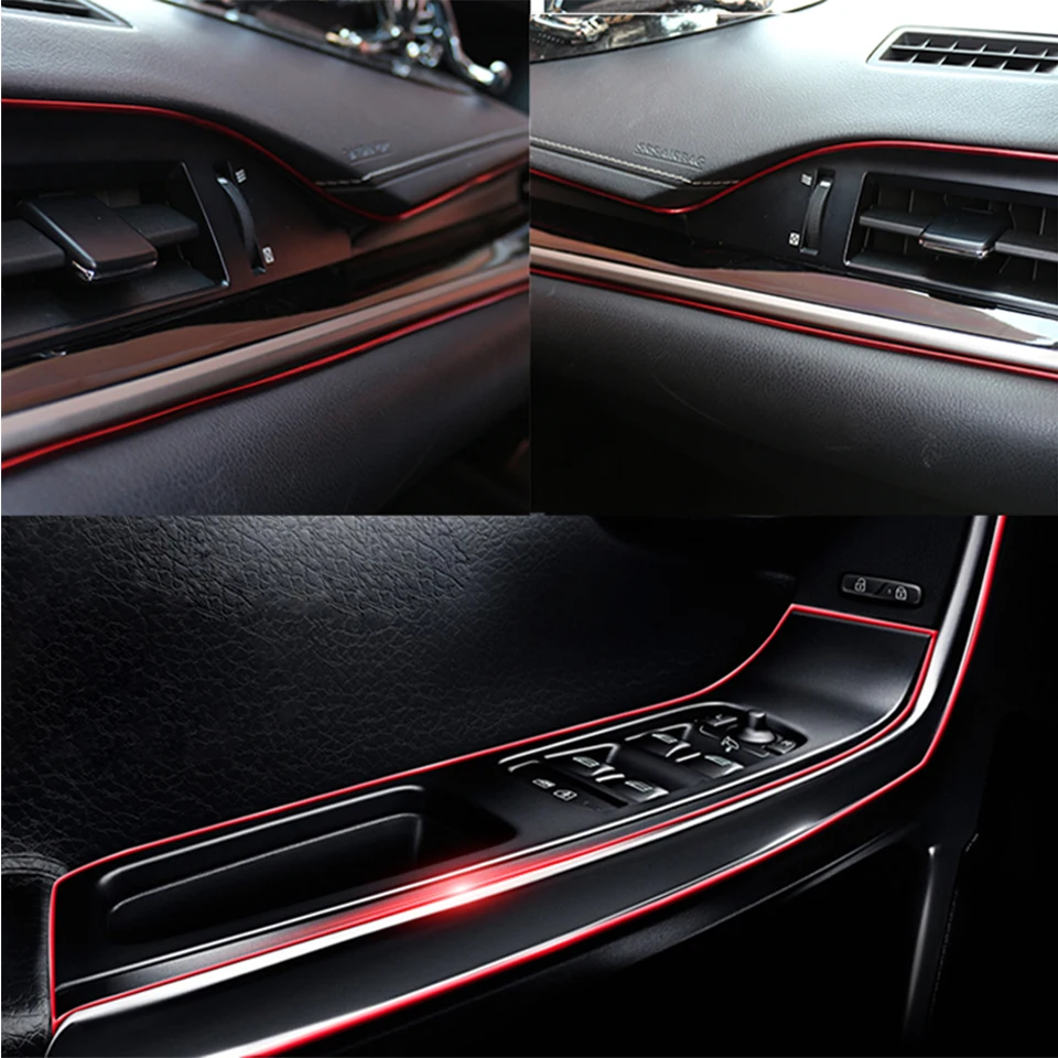 Wholesale Price 5m Interior Dashboard Moulding Trim Strips Car Sticker ...