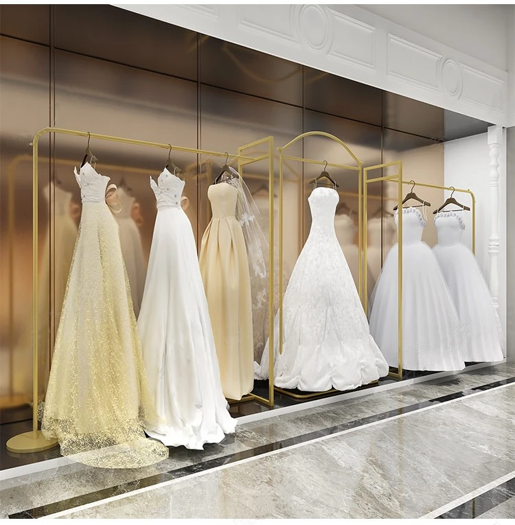 Stylish & Durable Wedding Dress Display Racks - J&H Storefixture